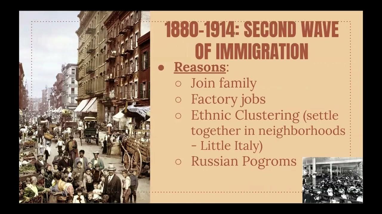 Second Wave of Immigration 23 - YouTube
