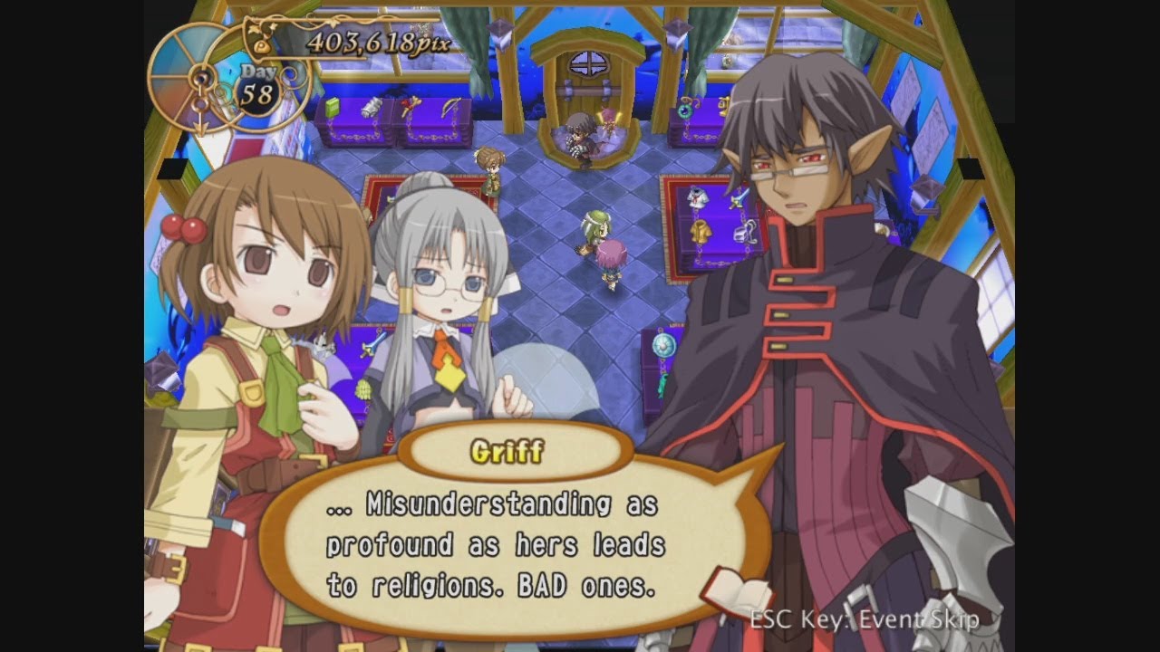 Let's Play Recettear Episode 21: Reformed Griff, and unlocking the ...