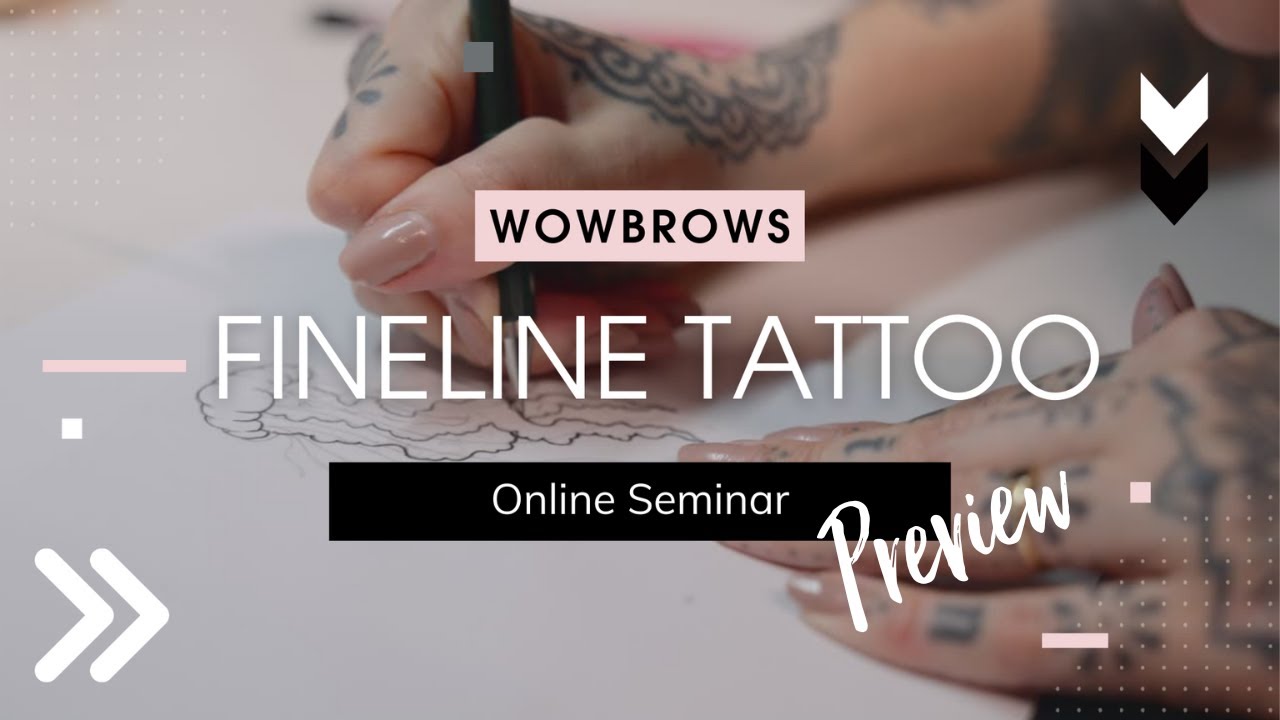 WOWbrows Fineline Tattoo Online Seminar - YouTube
