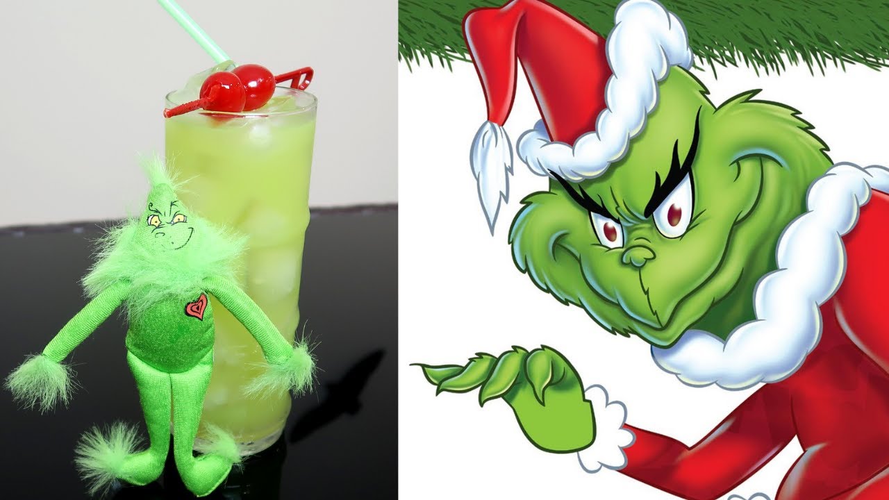 ANOTHER Grinch Drink | The Grinch Cocktail - YouTube