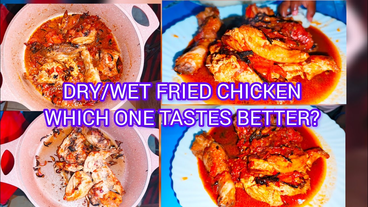 "Dry vs Wet Fried Chicken: Delicious Cooking Guide"/simple life ...