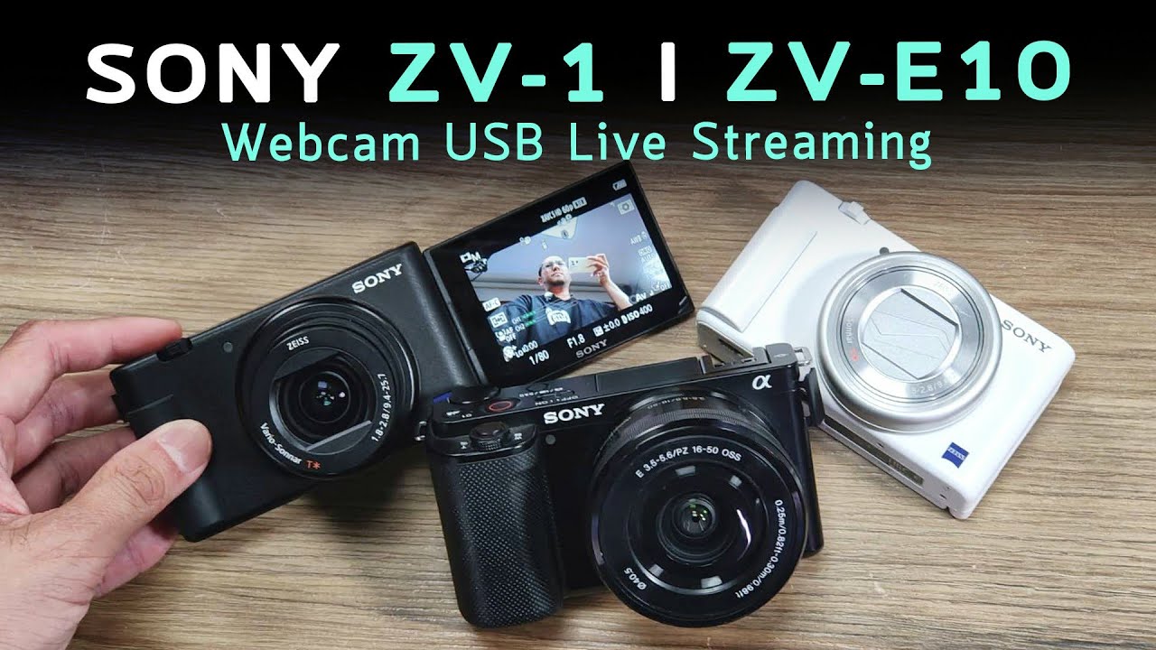 How to ใช้กล้อง SONY ZV-1 และ ZV-E10 เป็น Webcam สุดคุ้ม Live ขายของ ...