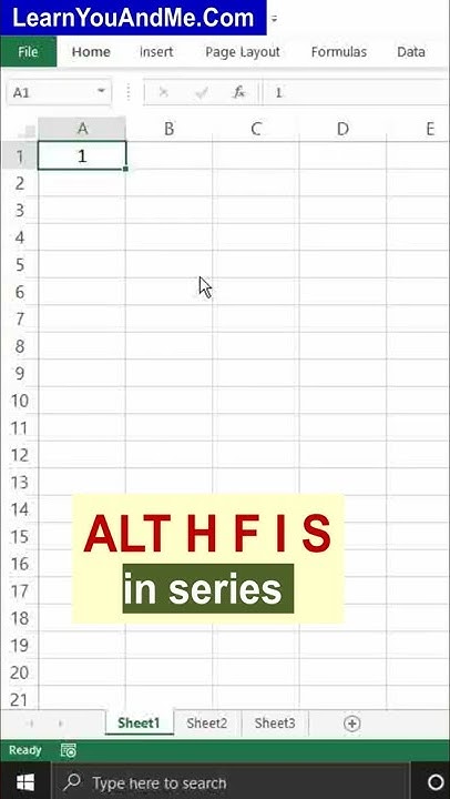 Amazing Excel trick to generate serial number very fast | make serial number in Excel # ...