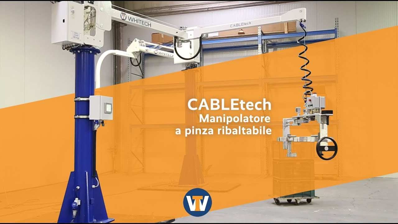 CABLEtech a pinza ribaltabile - YouTube