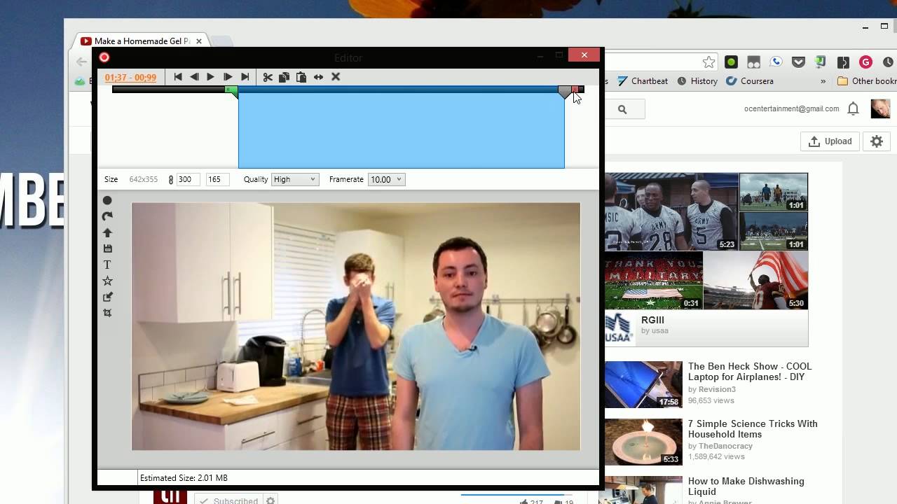 How to Make an Animated GIF with Giffing Tool - YouTube