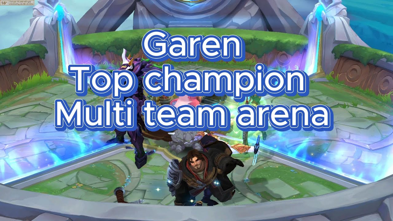 Garen - Top champ multi team arena - Khir play League of legends - YouTube
