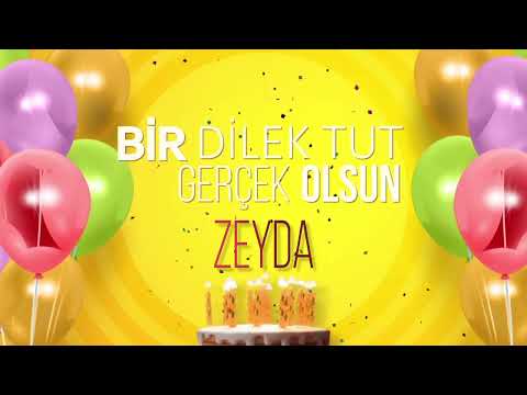 İyi ki doğdun ZEYDA- İsme Özel Doğum Günü Şarkısı (FULL VERSİYON)