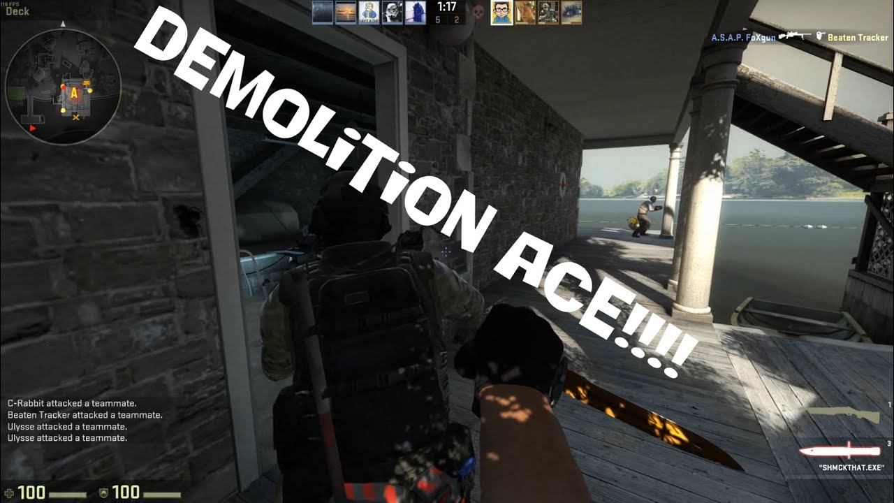 CS:GO - Demolition Ace!! - YouTube