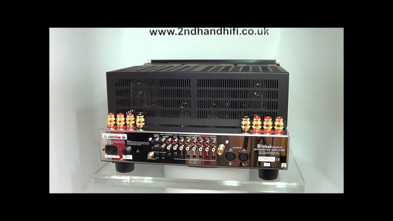 Mcintosh MA2275 - YouTube