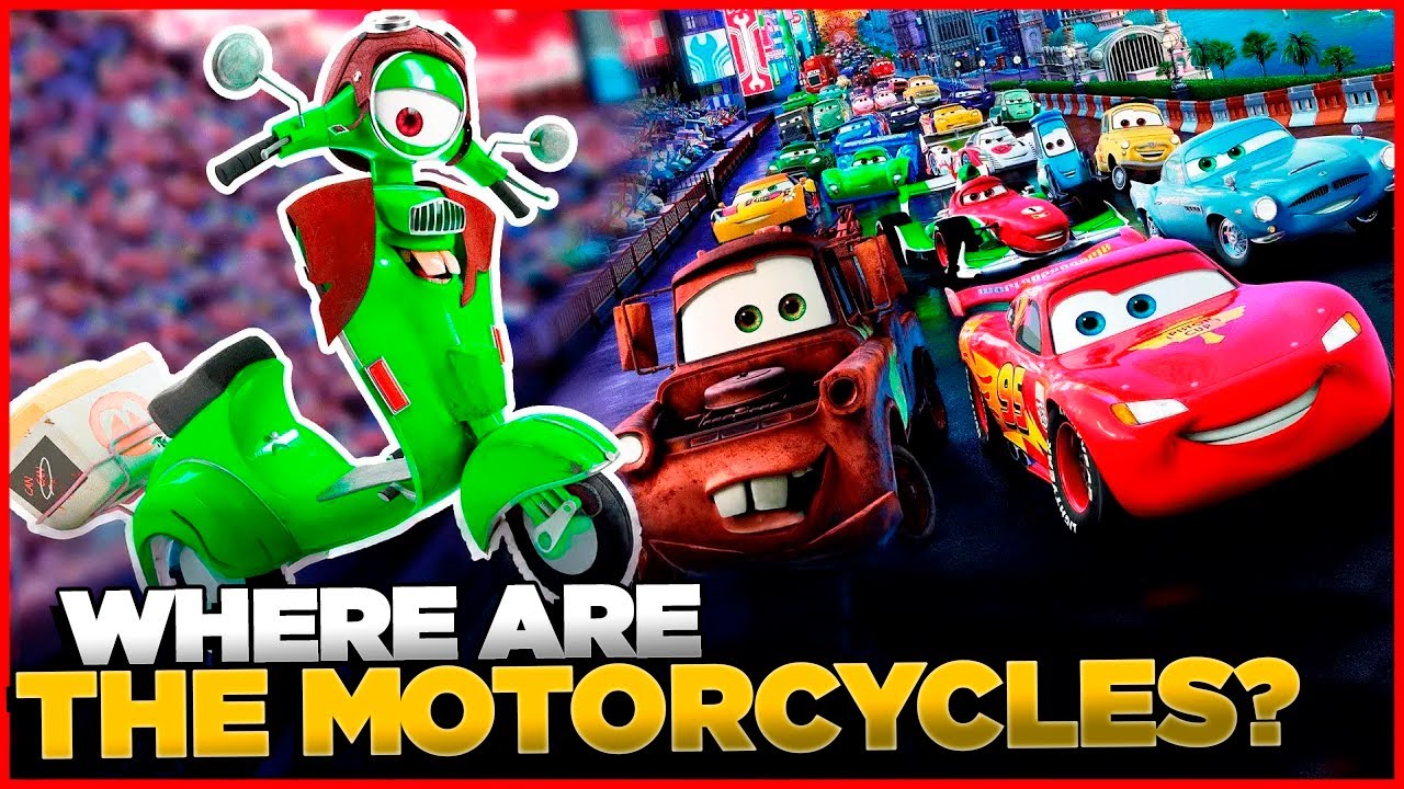 WHY ARE THERE NO MOTORCYCLES IN CARS? | PIXAR THEORY - YouTube