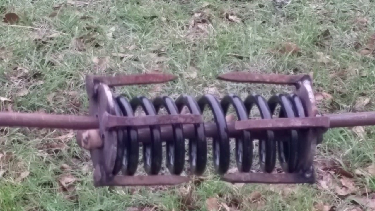 Homemade Floating Dock Spring Shock Absorber - YouTube