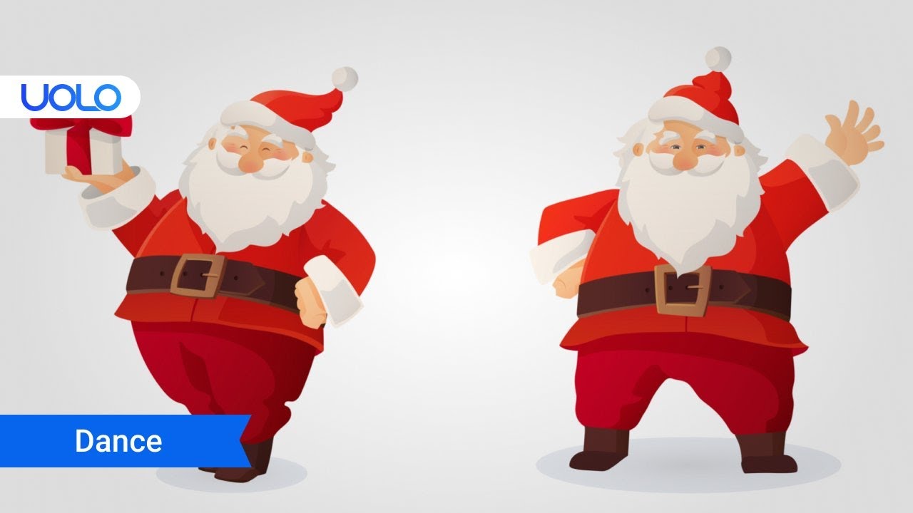Dance Class for Kids | Santa Claus Sway | Uolo - YouTube