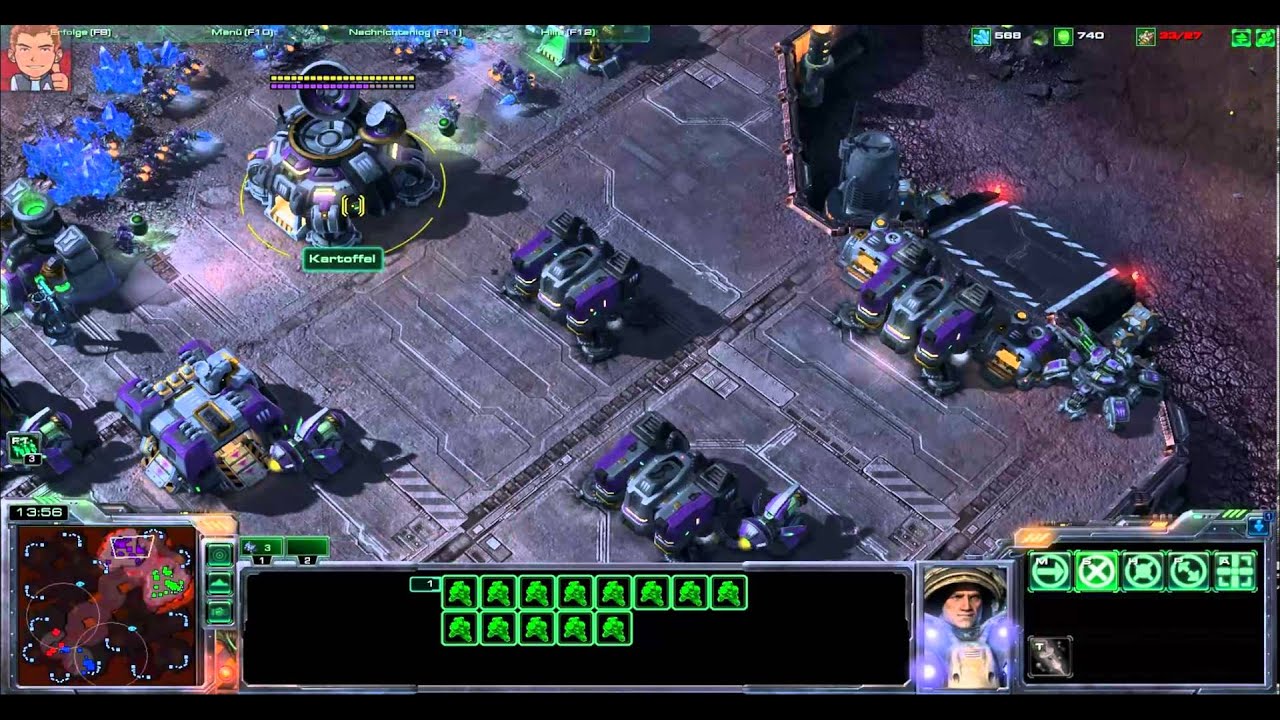 Let's play Starcraft 2 Multiplayer # 3 (Zusammen sind wir Stark)(German ...