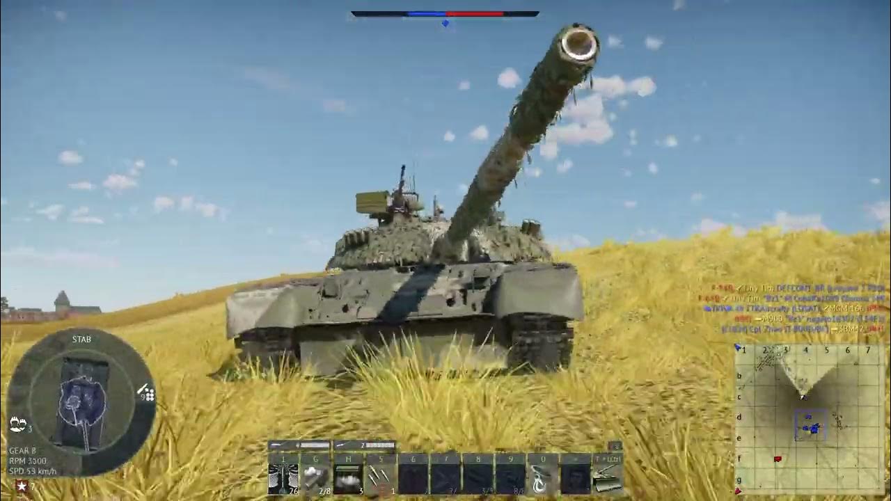 War Thunder: Tank Assault Ardennes T-80U E1 - YouTube