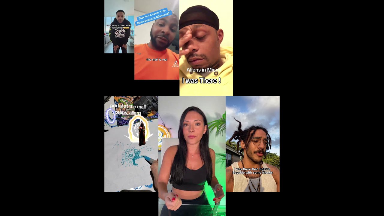 Miami Mall Incident Witnesses Compilation - YouTube