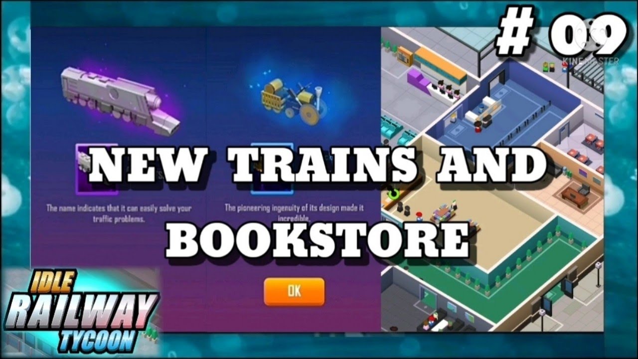 Railway Tycoon - New Trains And Bookstore #09 - YouTube