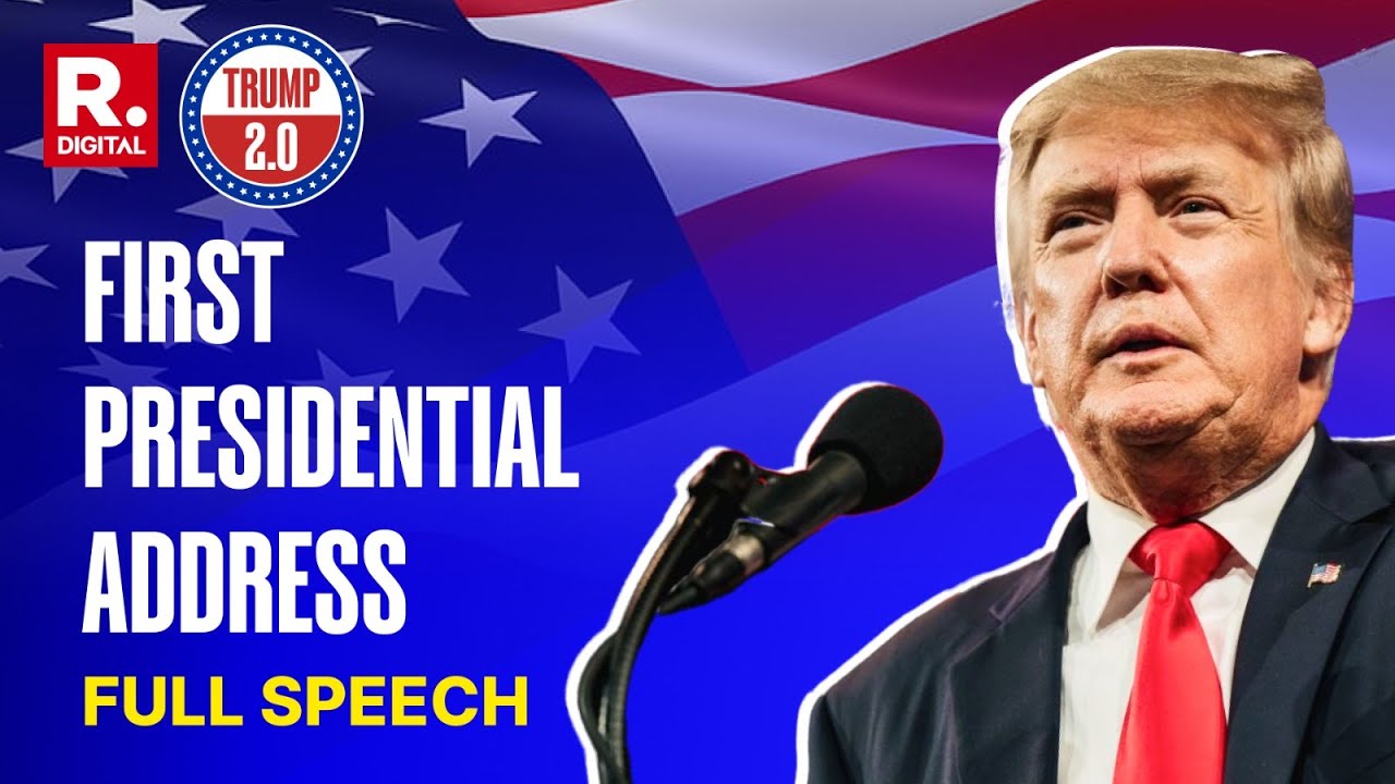 Donald Trump's First Speech As 47th US President | Full Speech - YouTube