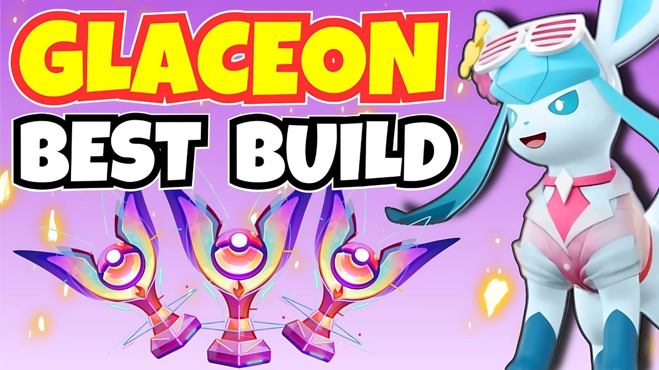 Glaceon BEST BUILD for Ranked Games! | Pokemon Unite - YouTube