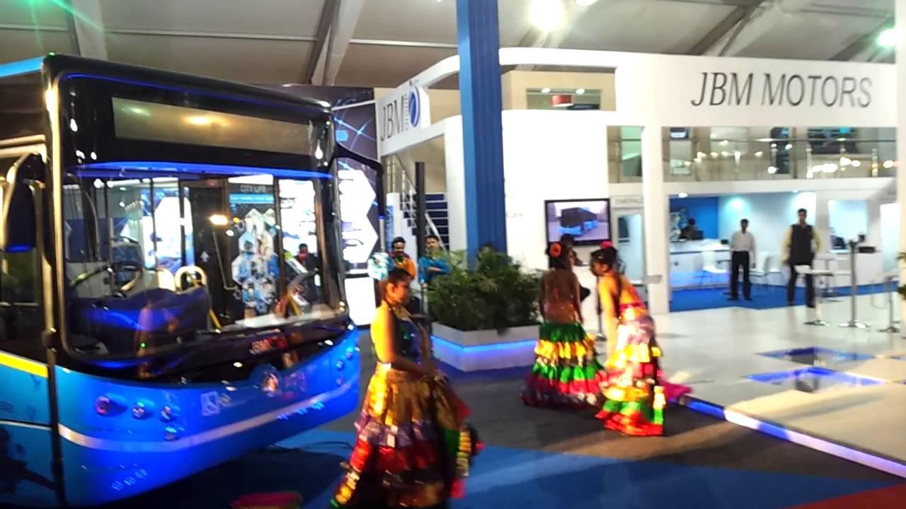 JBM Group Launches Citylife Bus in India - YouTube