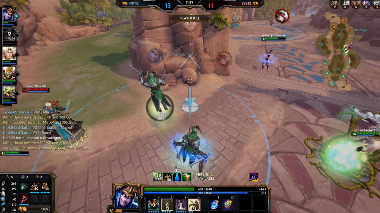 Smite gameplay #20 - Loki "Season 4 Arrived..!?" (Loki Build) - New ...