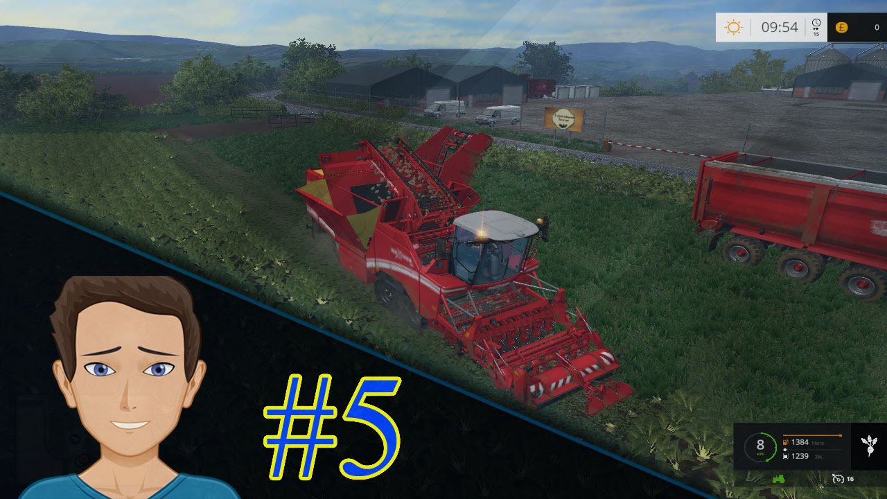 Farm Sim 15 Multiplayer~ Daggerwin Server ¦ Beet Harvest ¦ Silage ...