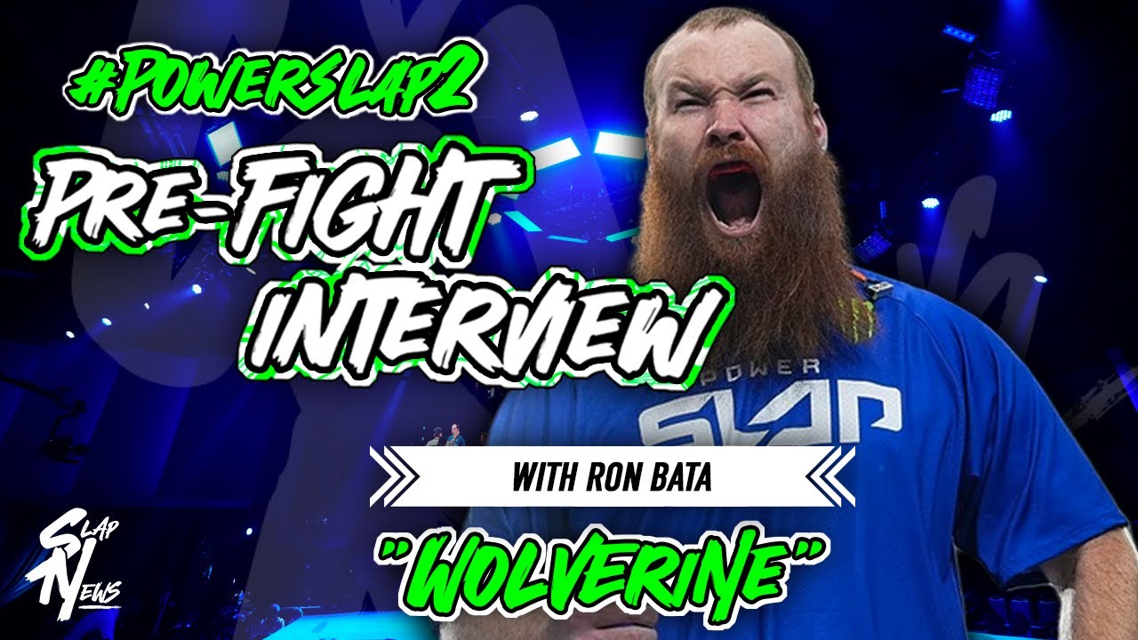 Wolverine Power Slap 2 Pre Fight Interview Against The Bell - YouTube