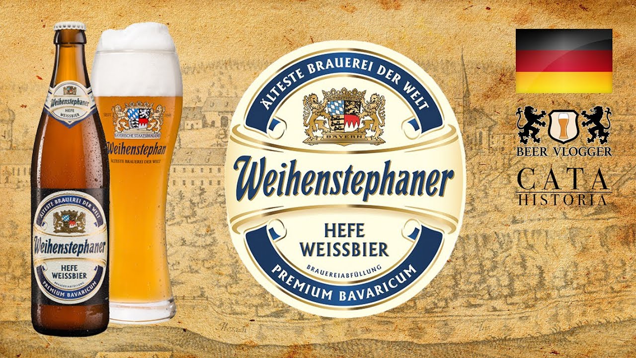 WEIHENSTEPHANER HEFE WEISSBIER / CATA & HISTORIA - YouTube