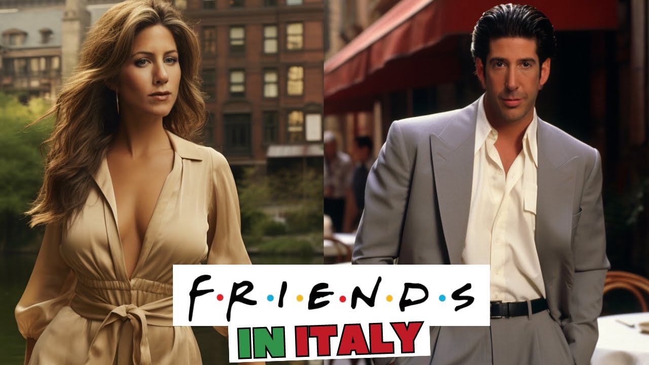 F.R.I.E.N.D.S but in Italy #friends #italy #celebrity #midjourney - YouTube