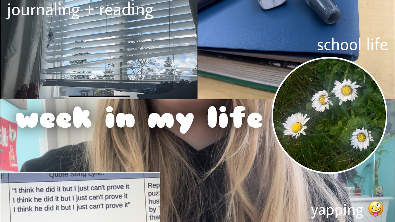 HIGH SCHOOL WEEK IN MY LIFE | writing, school life, reading, annotating ...