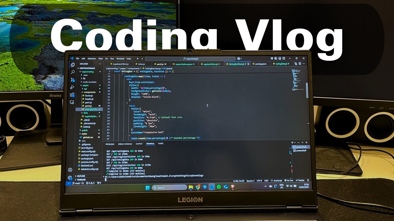 Coding Vlog Of A Self Taught Developer Building A Community Project Youtube