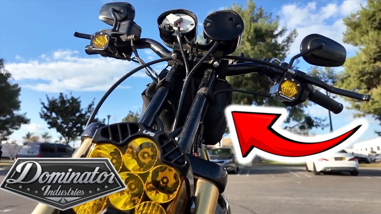 DOMINATOR BARS / INSTALL / DYNA BRO / PART 2 - YouTube