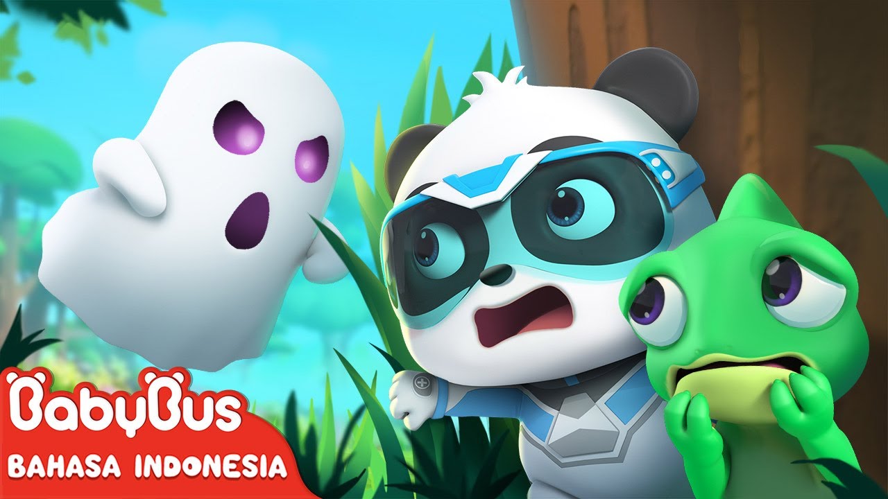 Tolong! Itu Hantu! | Super Panda | Tim Penyelamat Super | Kartun Anak ...