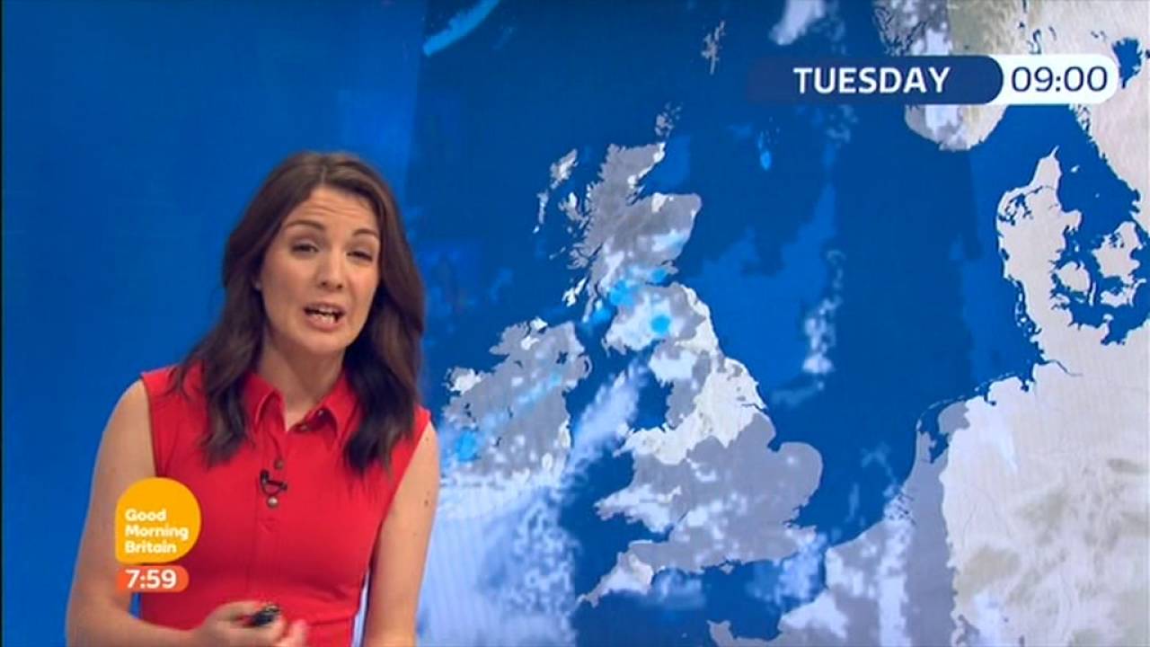 Laura Tobin GMB Weather 2016 09 06 - YouTube