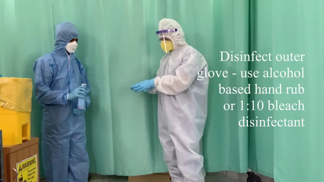 DOFFING of PPE training by Dr.N.Selvaraj - YouTube
