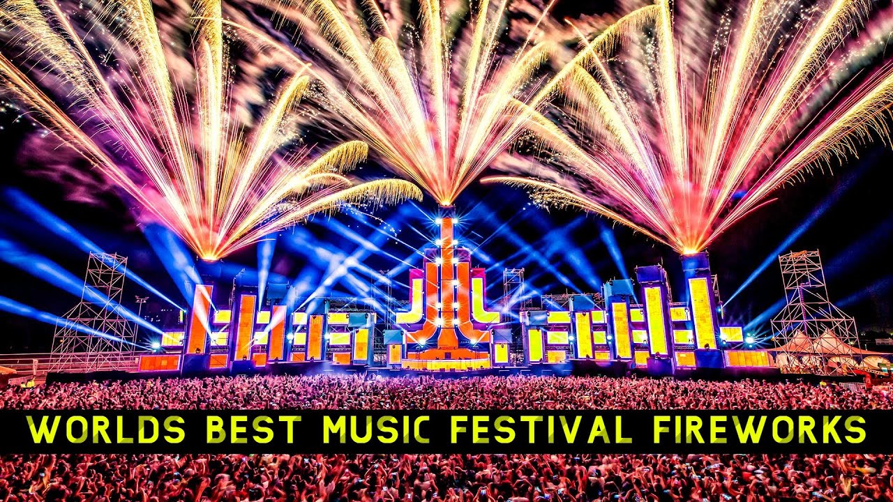WORLDS BEST MUSIC FESTIVAL FIREWORKS - YouTube