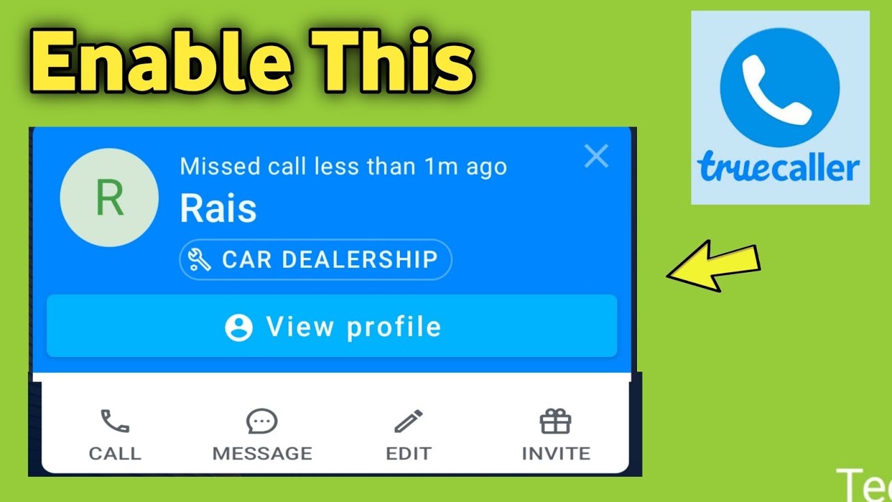 How to enable truecaller pop up | Truecaller me popup kaise chalu kare ...