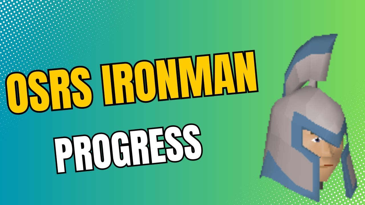 OSRS Ironman (GIM) Grind - YouTube