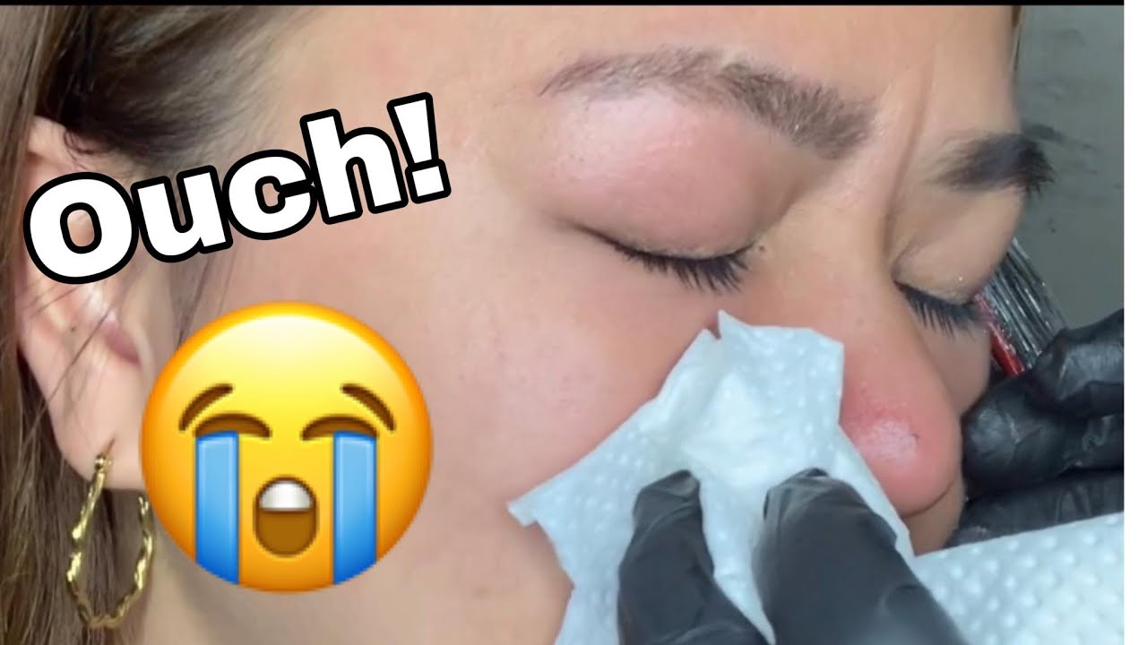 Nose Piercing Makes Me Cry - YouTube