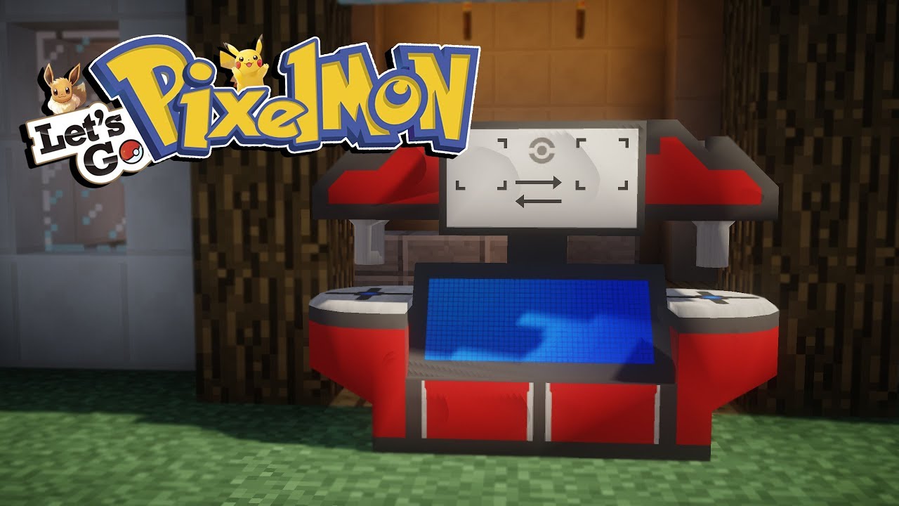 ¡LA MÁQUINA DE INTERCAMBIOS! #13 - PIXELMON Let's Go MINECRAFT SERIE ...