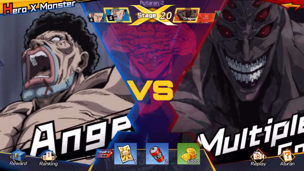 Hero X Monster Putaran 2 STAGE 20-25🔥PART 2 - One Punch Man The ...