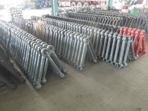 Sinotruk,HOWO Parts-- V push rod, V traction bar, V thrust rod - YouTube