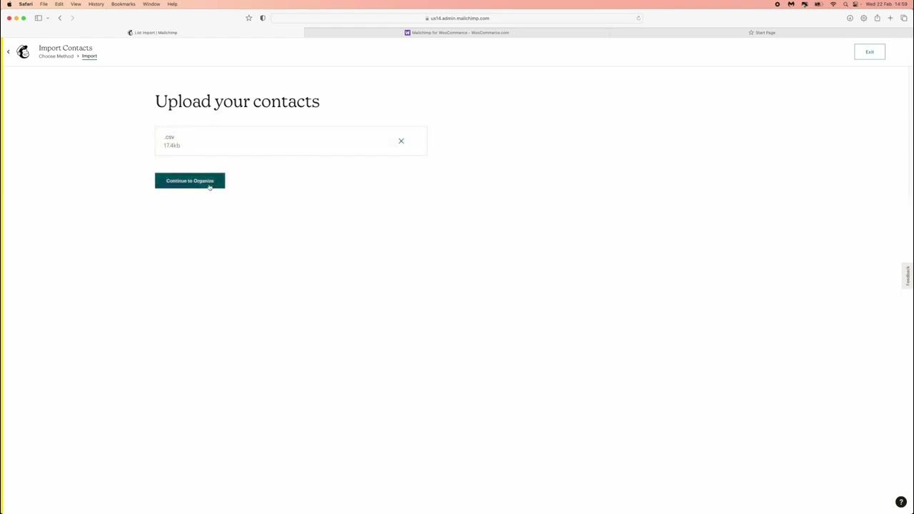 How to Import CSV File on Mailchimp 2023 - YouTube