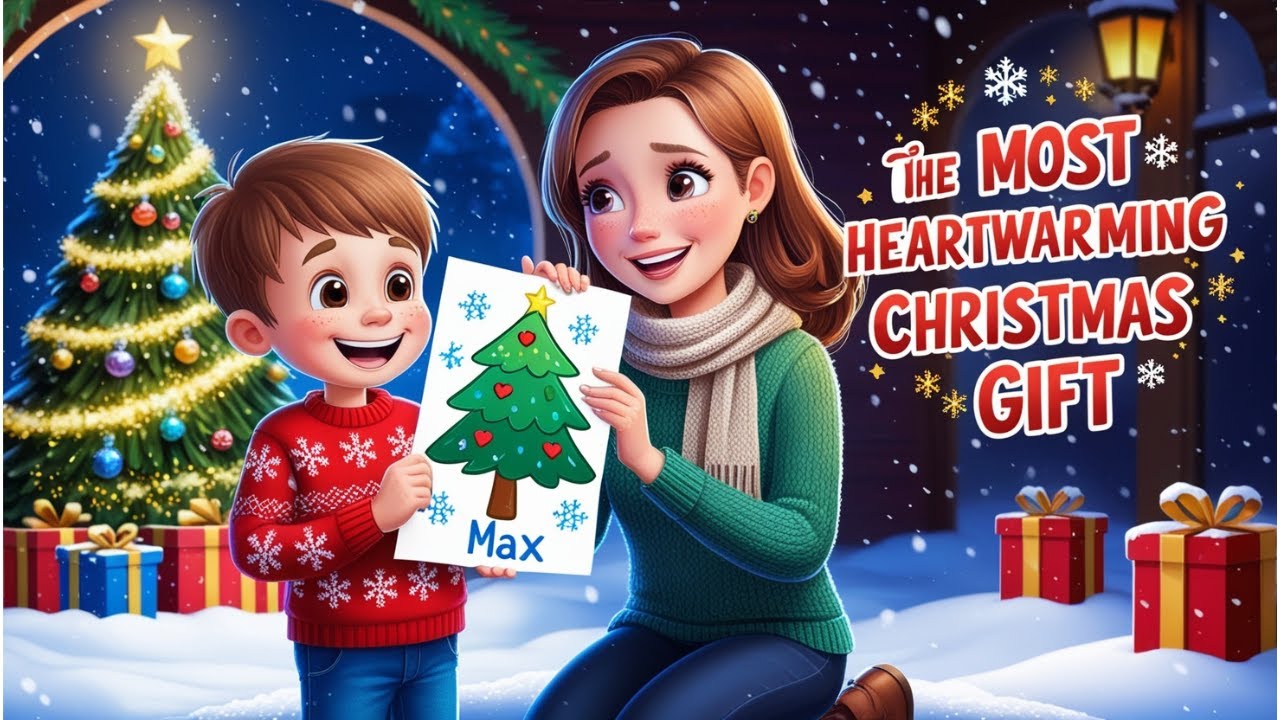 "The Most Heartwarming Christmas Gift 🎁 | A Magical Holiday Story for ...