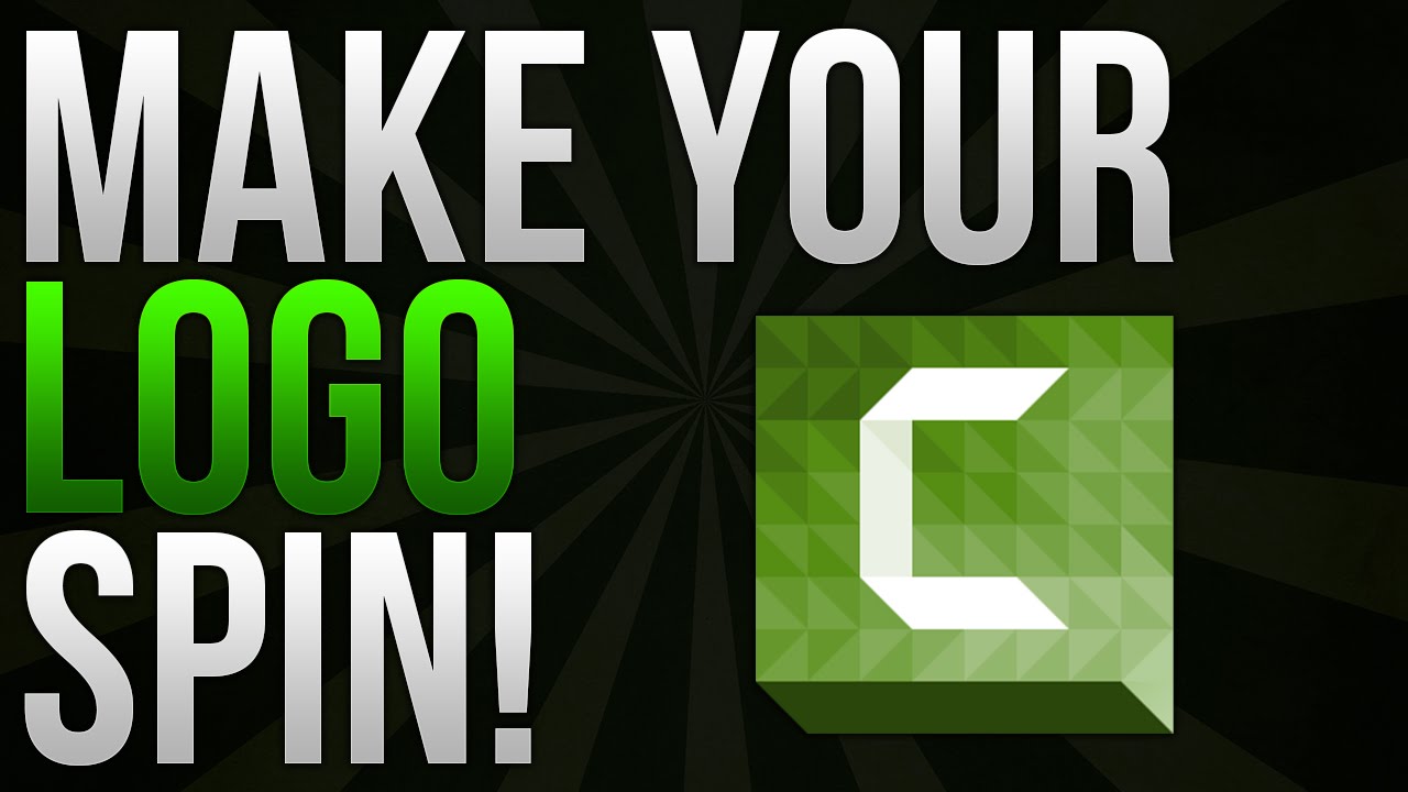 How To Make Your Logo Spin With Camtasia 2016! - YouTube