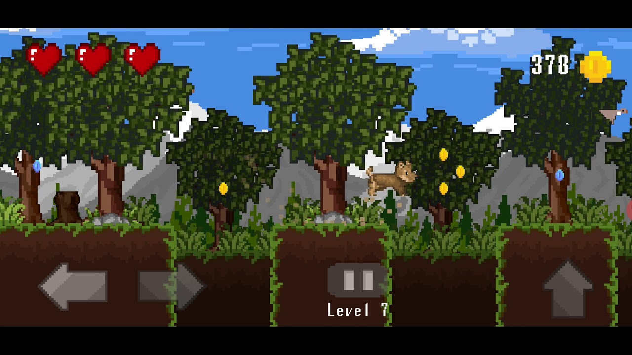 Lost dog game - Help the dog find its way home - YouTube