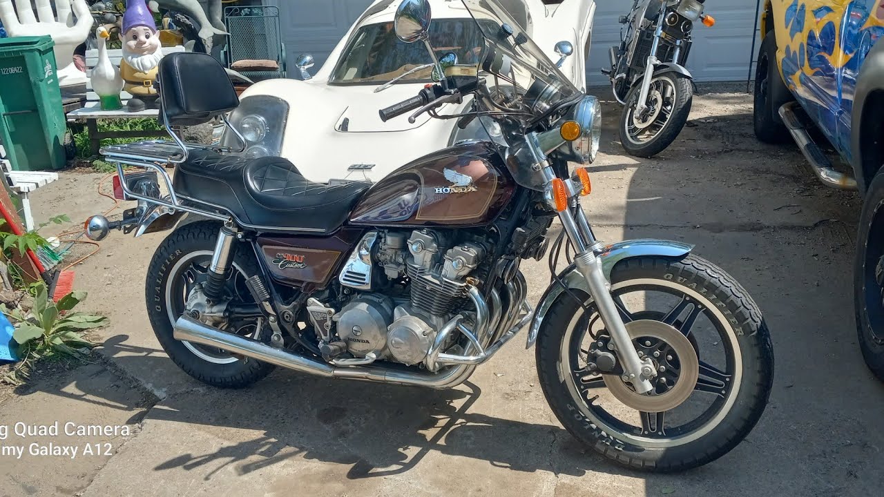 1981 HONDA CB900 CUSTOM 10 SPEED TRANSMISSON AUGUST 19, 2023. - YouTube