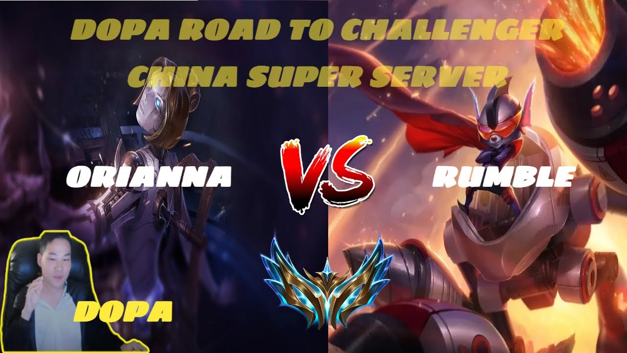 Dopa Stream | Orianna vs Rumble MID | Game Đấu Nhẹ Nhàng Của Dopa Tại ...