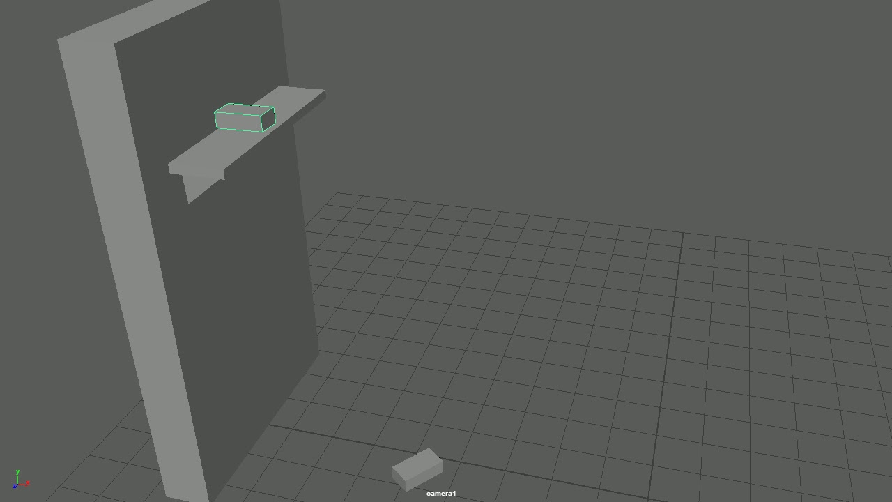 level 1 - assignment 3 brick falling from shelf - YouTube