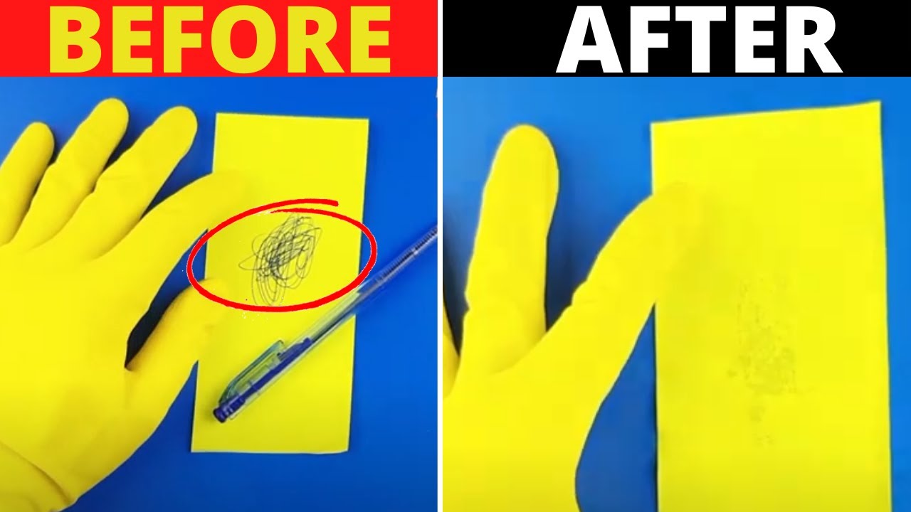 How do I remove ink stains on paper? 100% Working - YouTube