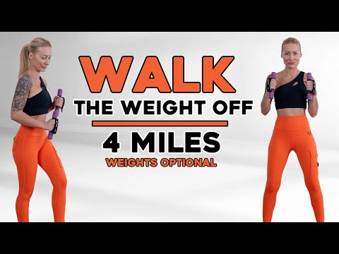 🔥4 MILE FAST WALK At Home🔥 Fitness Videos🔥